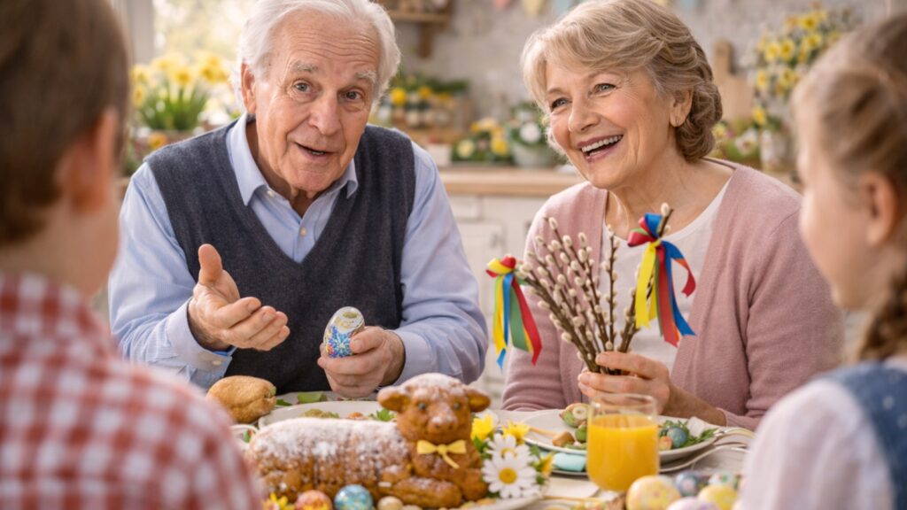 Grandparents Celebrating Easter With Family | Professional Photography ...